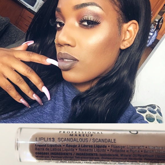 NYX | Makeup | Nyx Scandalous Liquid Lingerie Lip Cream | Poshmark